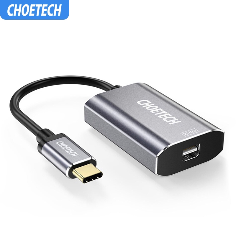 CHOETECH 4K 60Hz USB C to Mini Displayport Adapter with PD Charging ...