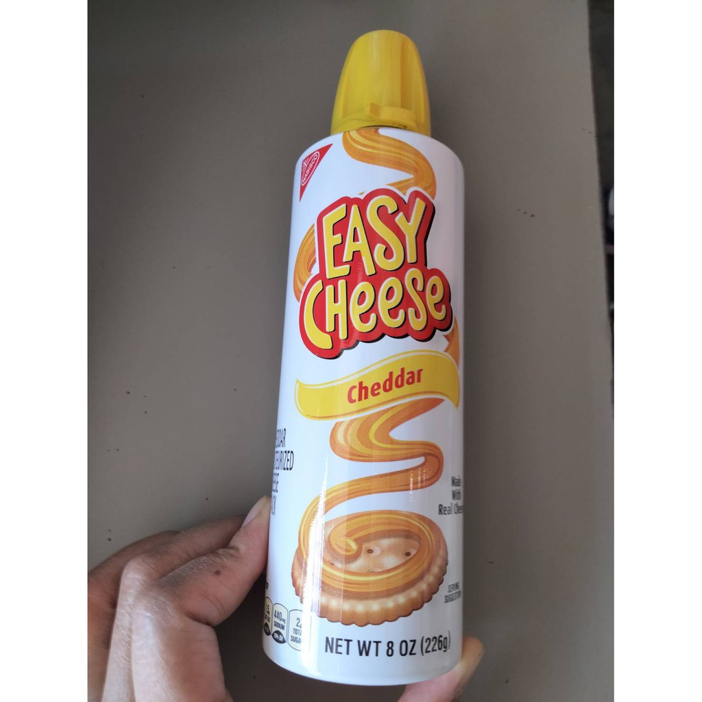 Kraft Easy Cheese Easy Cheddar Cheese 248g ราคาโปรโมชั่น - goodplaza88 ...
