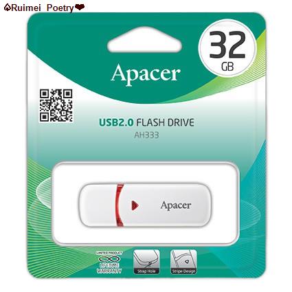 ส่งของที่กรุงเทพฯApacer AH333 USB2.0 แฟลชไดร์ฟ 32GB สีขาว (Apacer AP32GAH333W-1) - khujian25 ...