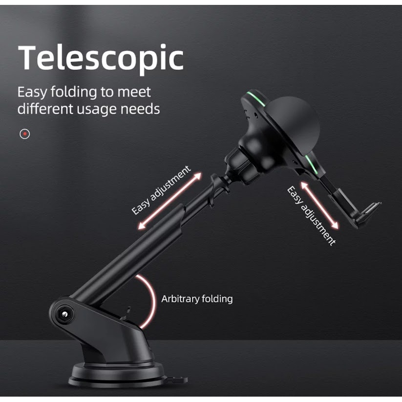 พร้อมส่ง Hoco CA60 10W ที่วางโทรศัพท์ในรถยนต์ Automatic Induction In-car Holder wireless Fast ...