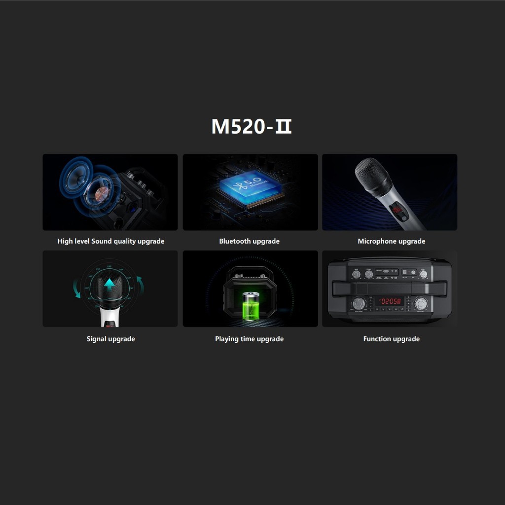 คุณภาพเสียงที่ดีขายดีเป็นเทน้ำเทท่า mifa M520 Gen 2 ลำโพงบลูทูธ พร้อม ...