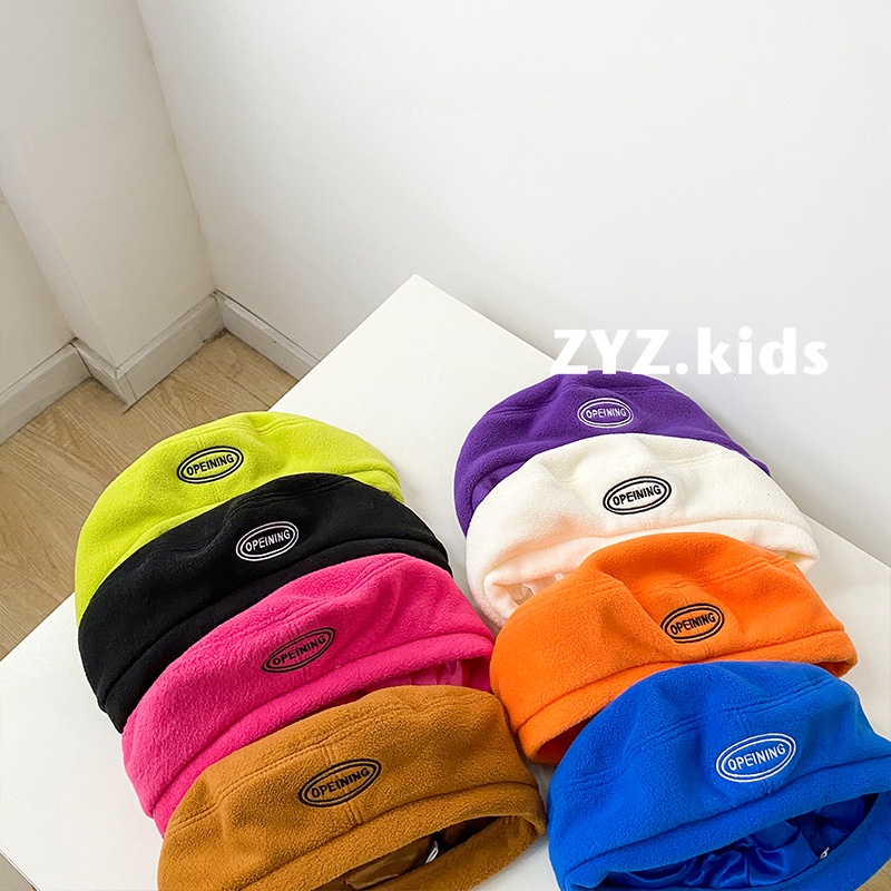 Children Winter Berets Peaked Hats Spring Autumn Boys Girls Toddler ...