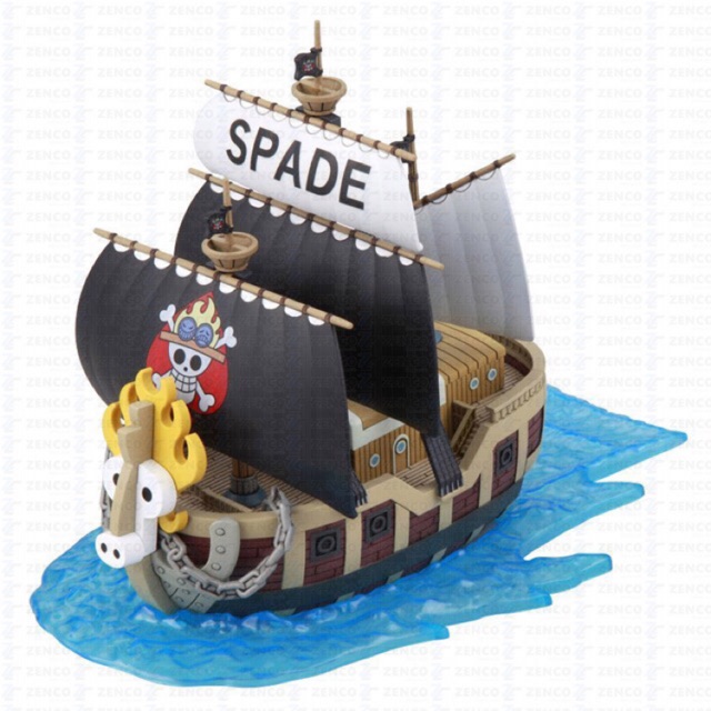 Bandai Spade Pirates' Ship Grand Ship Collection (One Piece) | Shopee ...