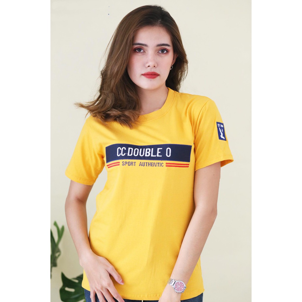 สินค้าขายดีเสื้อยืดงานปัก-งานป้ายCCOO Cotton 100 (SMLXL) No.18 - d_dome_shop - ThaiPick