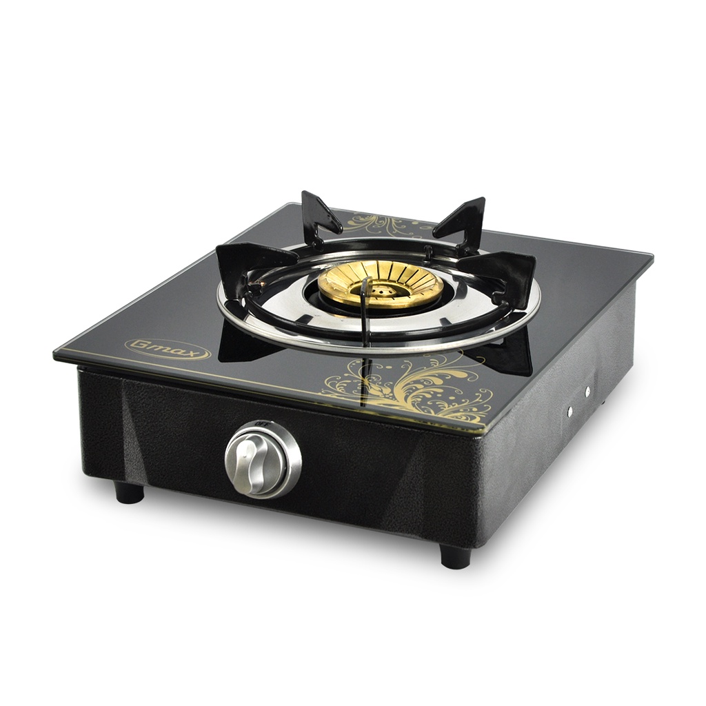 Gmax เตาแก๊สหน้ากระจก หัวทองเหลือง ไฟแรง รุ่น GL-506P เตาแก๊ส 1 หัว Gas Stove เตาแก๊สตั้งโต๊ะ ...