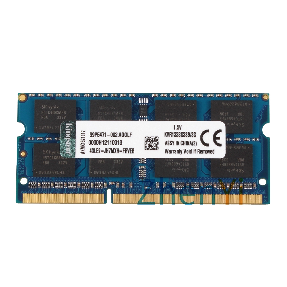 Kingston 2GB/4GB/8GB PC2 PC3 6400S 10600S 12800S 12800 DDR2 DDR3 DDR3L 800/1333/1600MHz Laptop ...