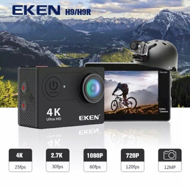 IP SHOP Action camera EKEN รุ่น H9R รองรับรีโมทไร้สาย Remote 2.4G รัศมี ...
