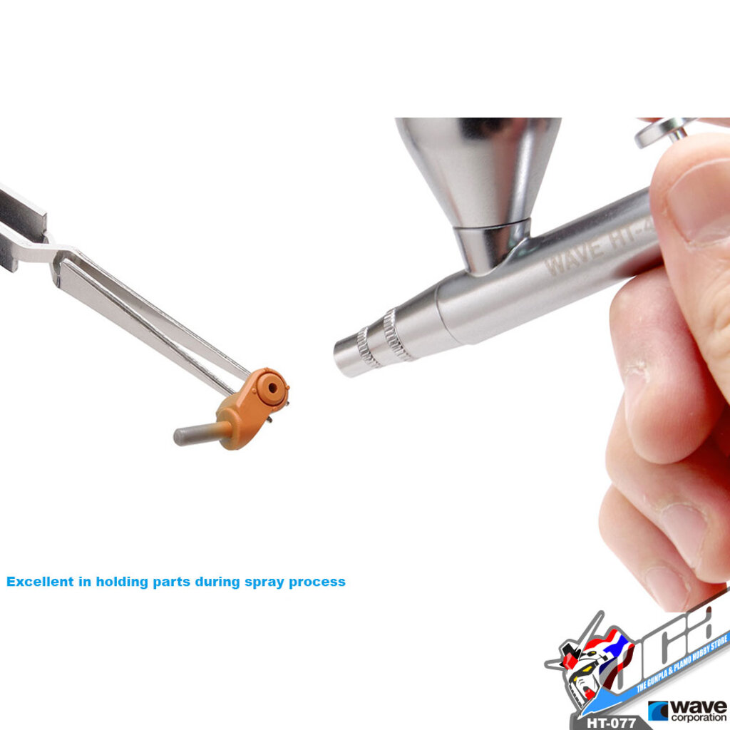 WAVE HT-077 HG STRAIGHT TWEEZERS (REVERSE ACTION TYPE) เครื่องมือสำหรับ ...
