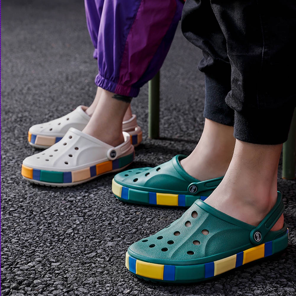 POSEE CROC Style รองเท้าแตะ ทรงหัวโต แบบสวม PS4401 - poseehome.th ...