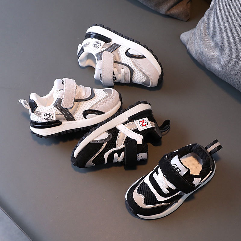 Children39s Shoes Boys and Girls Casual Sports Shoes Plus Velvet Soft ...