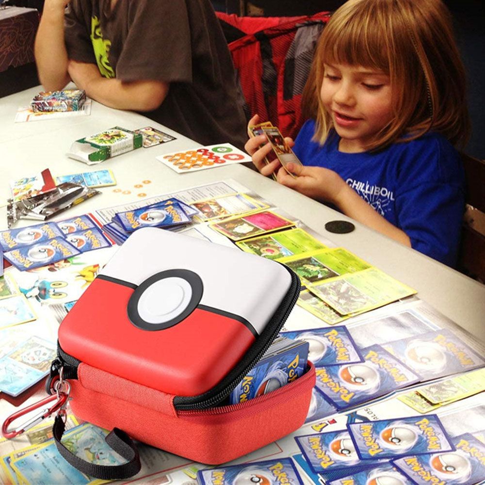 Lansel ชุดเดินทาง Pokemon เทรดดิ้งการ์ด ความจุ เก็บสะสม โปเกม่อน การ์ด ...