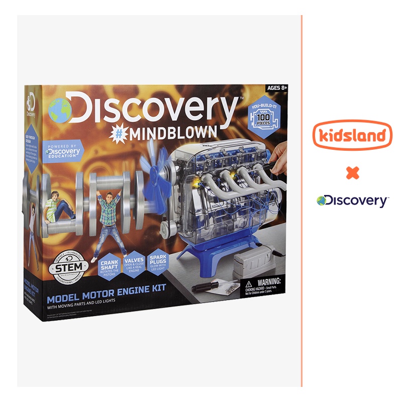 ┇ของเล่น และของสะสม Discovery Explore Engine Model Toys ชุดทดลอง ...