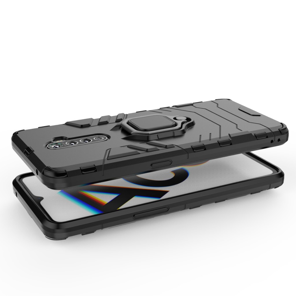 เคส Realme X2 Pro พลาสติกแบบแข็ง Armor Shockproof Phone Case Back Cover ...