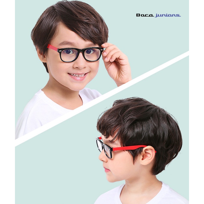 แว่นกรองแสงเด็ก ใหม่ รุ่น WA54 แว่นตากันแสงสีฟ้า ตัวแว่นบิดได้ เหมาะ ...