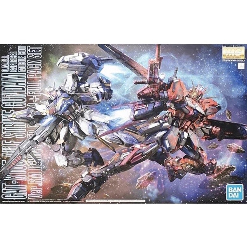 MG BANDAI Aile Strike Gundam Ver.RM (China Red Color) Full Pack Set Limited - raregundam - ThaiPick