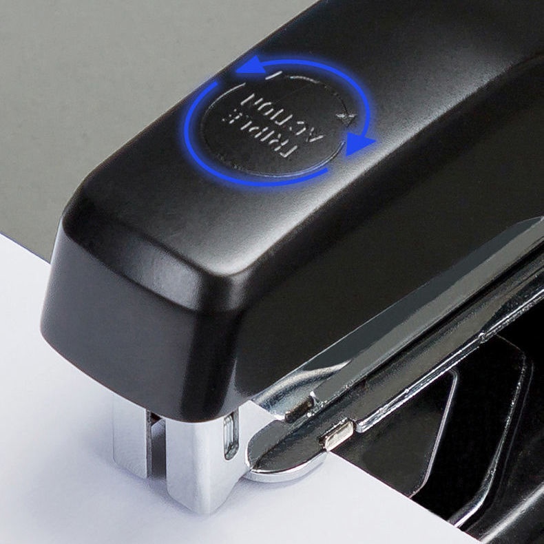 ที่เย็บกระดาษ Deli Rotatable Stapler 40-page Student Office ...