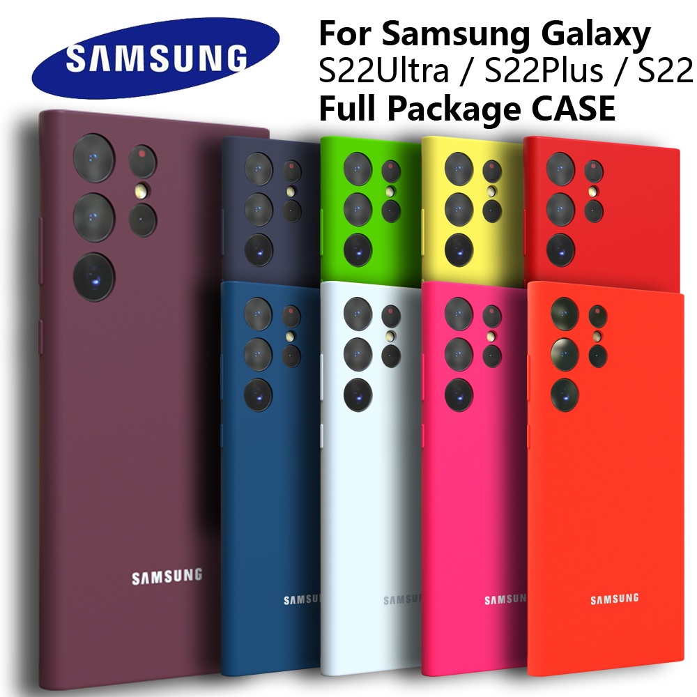Samsung Galaxy S22 Ultra S22 Plus Case Silky Silicone Cover Soft-Touch ...