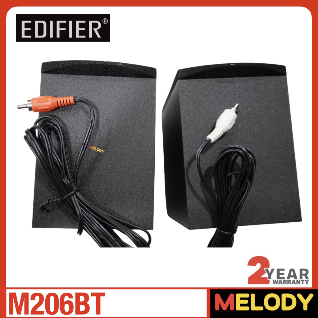 Edifier M206BT Multimedia Speaker ลำโพงคอมพิวเตอร์ 2.1 68w.RMS ...