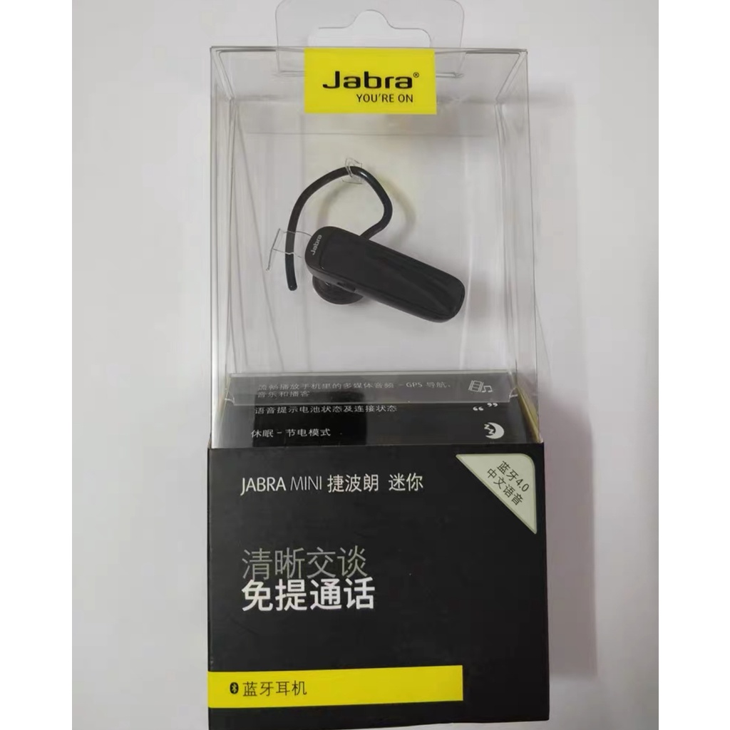 Original Jabra Talk Mini Wireless Bluetooth Headset Business Hands Free Headphones HD Stereo ...