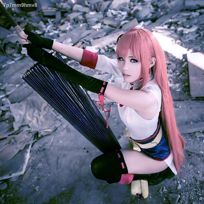 คุณภาพสูง ㍿ [pro Manyuan] อะนิเมะ Gintama future Kagura cos เสื้อผ้า cheongsam วิกผมกิ๊บรองเท้า ...