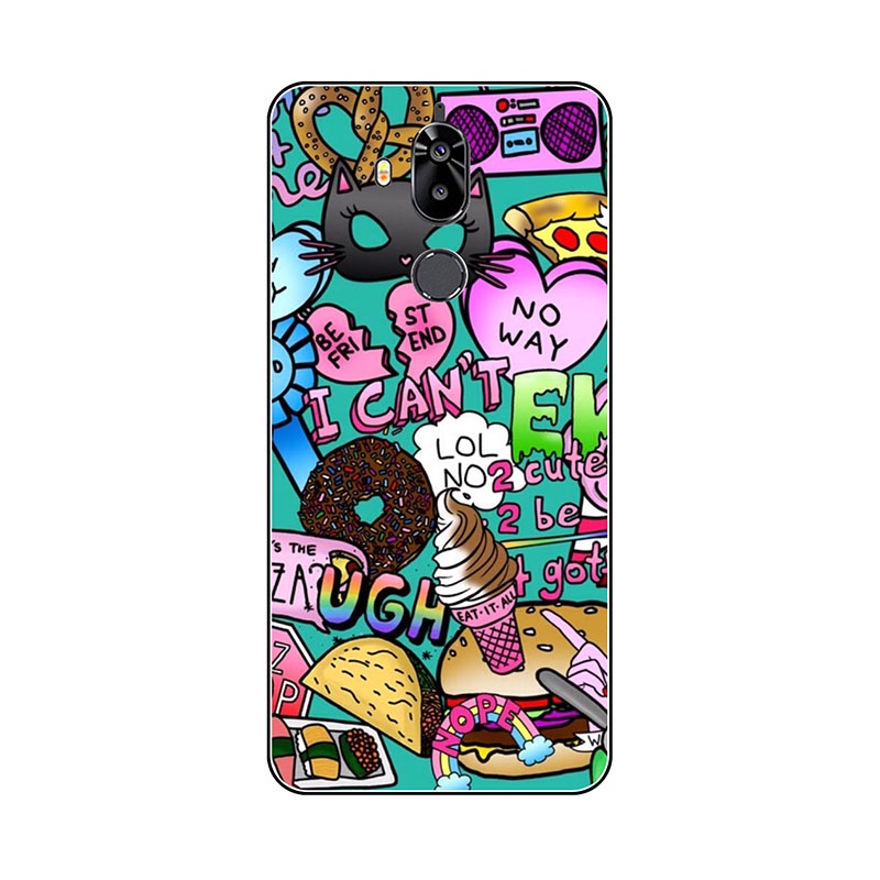 เคสโทรศัพท์มือถือซิลิโคนลายการ์ตูนแมวสําหรับ Tp-Link Neffos X9 Tp913A 5 ...
