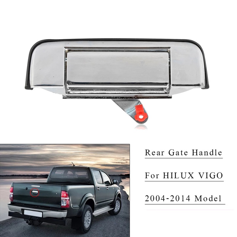 มือจับท้ายรถยนต์ โครเมี่ยม 69090-0K060 สําหรับ Toyota Hilux Vigo 2004 ...