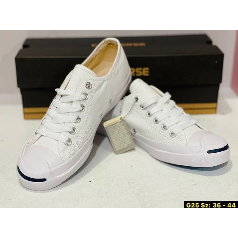 Converse jack percell สีขาวพร้อมกล่อง( made in indo) - marinok - ThaiPick