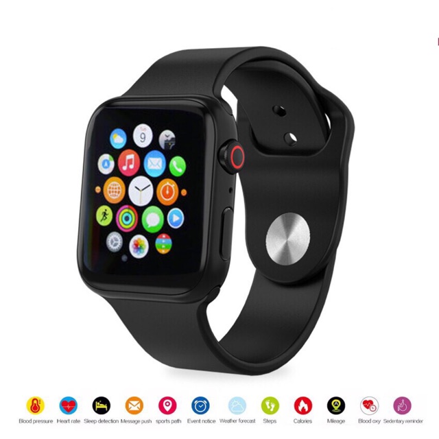 พร้อมส่ง Smart watch W54FP5 เมนูไทย แถมสายยางสายเลสและเคสใสเต็มจอ(รับ ...