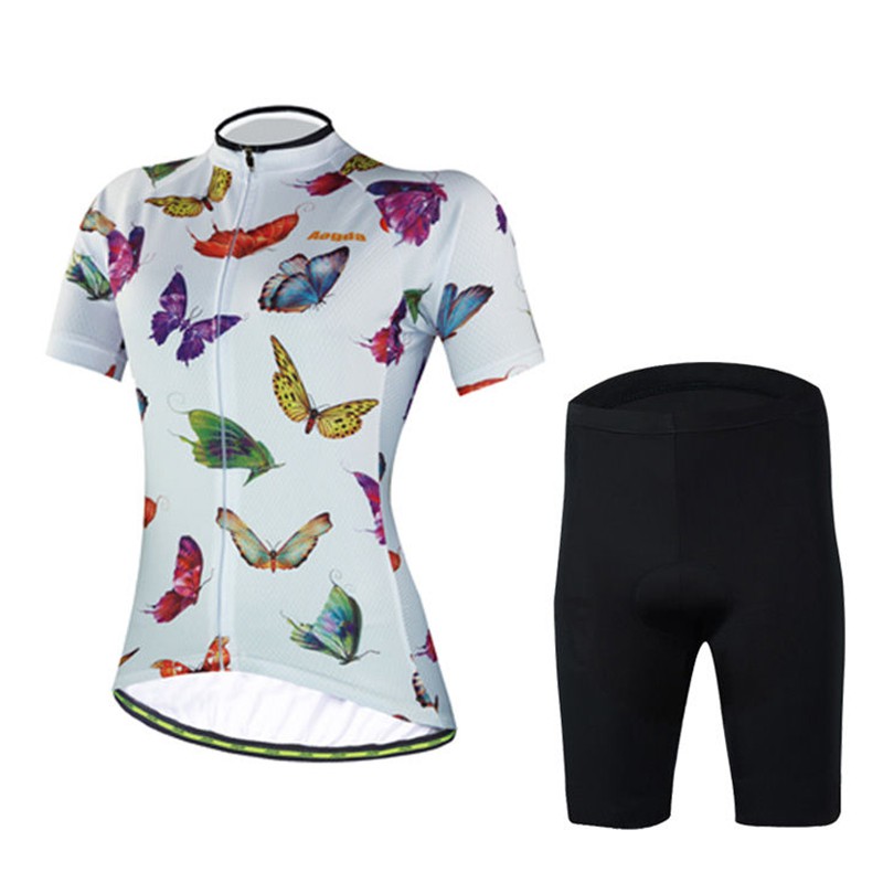 『LemonSport』Breathable Women Cycling Jersey Rider Bike Clothing Team ...