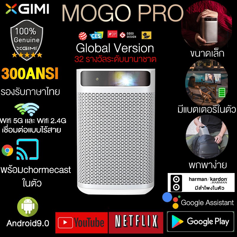 5 Years Warranty 6000 lumens G86 Projector FULL HD 1080P Android Mini ...