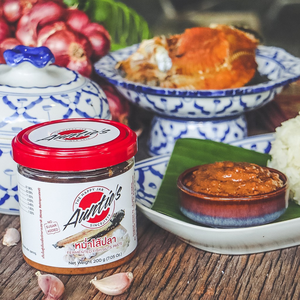 หม่ำไส้ปลา Fermented Fish Guts Paste แท้ 100% สูตรต้นตำหรับ 40 ปี ...
