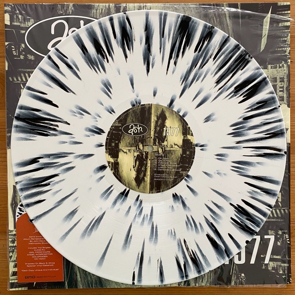 แผ่นเสียง Ash 1977 White Black splatter Vinyl LP Album Reissue ...