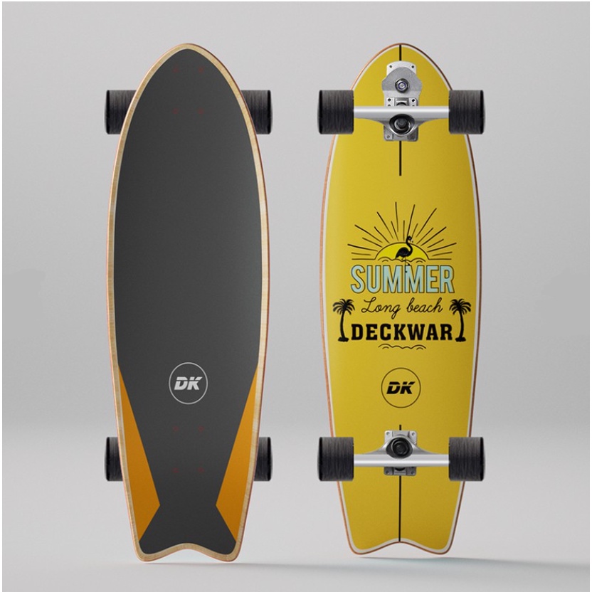 พร้อมส่ง ส่งFree CX7 เซิร์ฟสเก็ต DK Surfskate Board เซิฟสเก็ต Deckwar 32 นิ้ว CX7 Surf ...