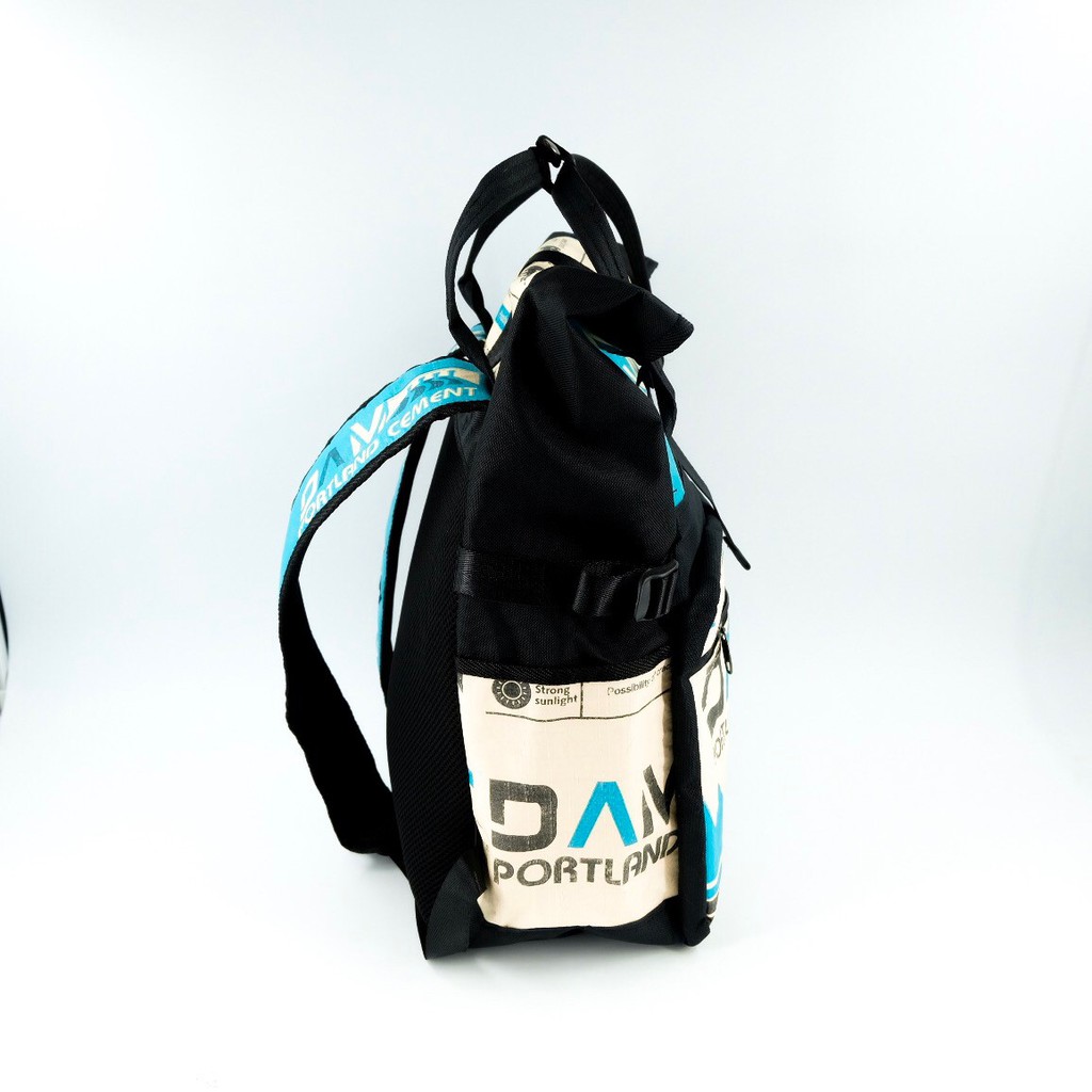 DAM Folded Backpack กระเป๋าเป้พับถุงปูน - vavazerowaste - ThaiPick