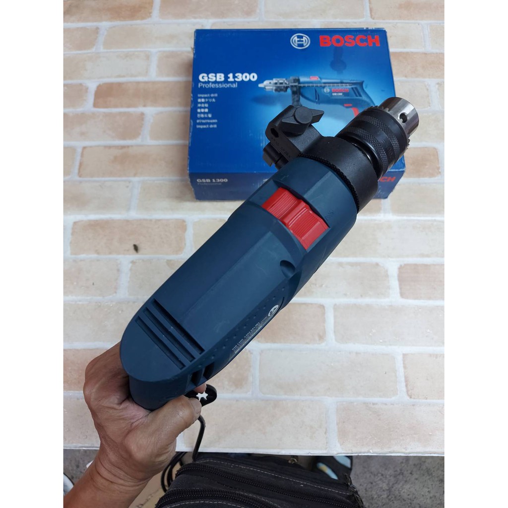 BOSCH GSB 1300 สว่านกระแทก 13 มม. (ฟ้า) - ppp.tools - ThaiPick