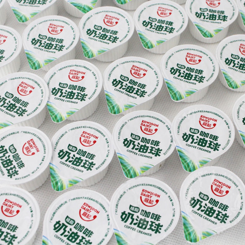 ♣♀เนสท์เล่ Weiji Coffee Cream Ball Milk Ball นมชา Liquid Ball Black ...