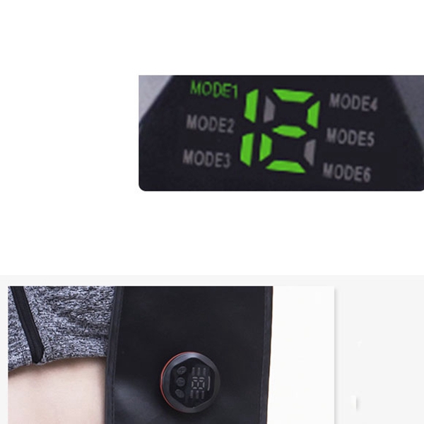 USB Rechargeable EMS Muscle Stimulator Abdominal Muscle Trainer ...