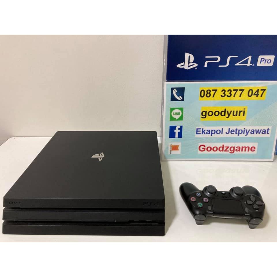 PS4 PRO 1TB 4KHDR fw7.50 สภาพดี พร้อมใช้งาน - goodzgame - ThaiPick