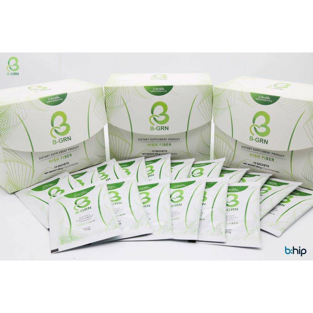 bHIP ???? B-Grn ???? Detox ลำไส้ ขับถ่ายคล่อง ( 15 ซอง ) - ame_bhipshop ...