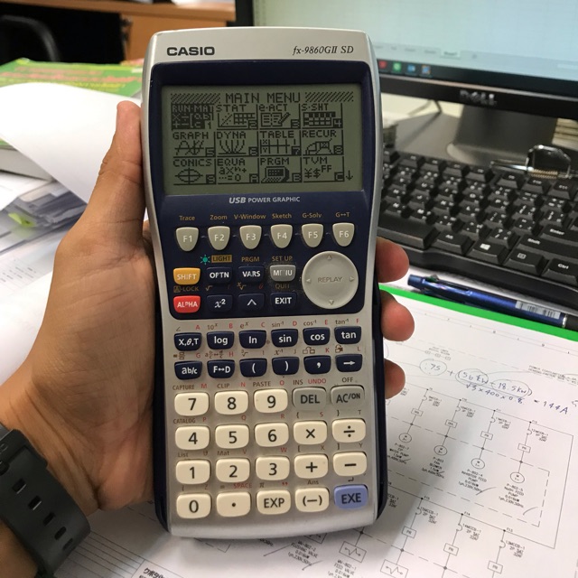 FX-9860GII SD เครื่องคิดเลข CASIO | Shopee Thailand