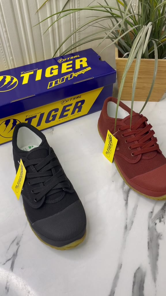 รองเท้านักเรียน รองเท้าผ้าใบนักเรียน เบอร์ 31-45 ไทเกอร์ Tiger 205 ราคา ...