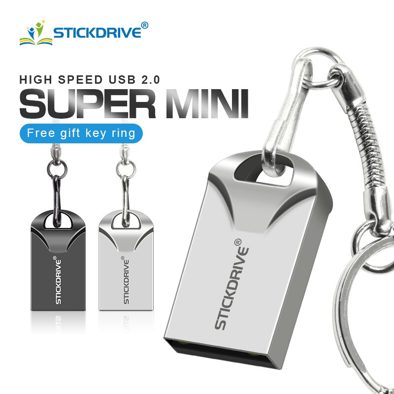 Original Super mini metal usb flash drive 64GB 32GB 16GB 8GB 4GB flash ...