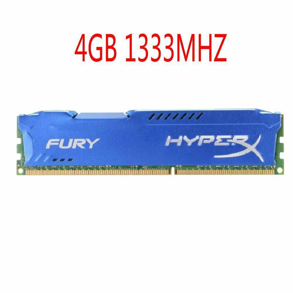 For HyperX FURY Desktop 4GB 1333MHz DDR3 PC3-10600 CL9 240PIN Intel ...