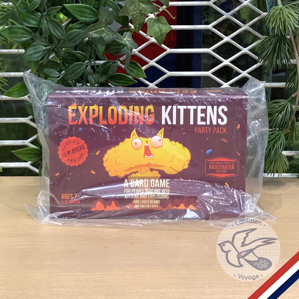 Free Gift Exploding Kittens Party Pack ENภาษาไทย เหมียวระเบิด แถมซองพรี ...