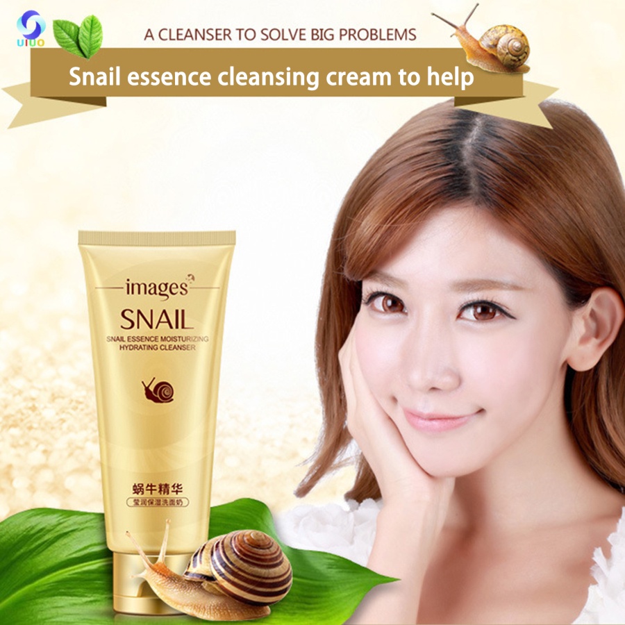 【UIUO】 Snail Essence คลีนเซอร์ทําความสะอาดผิวหน้า ให้ความชุ่มชื้น 100 ...