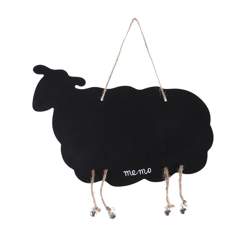 Mini Chalkboards Cute Sheep Shaped Blackboard Message Board Signs ...