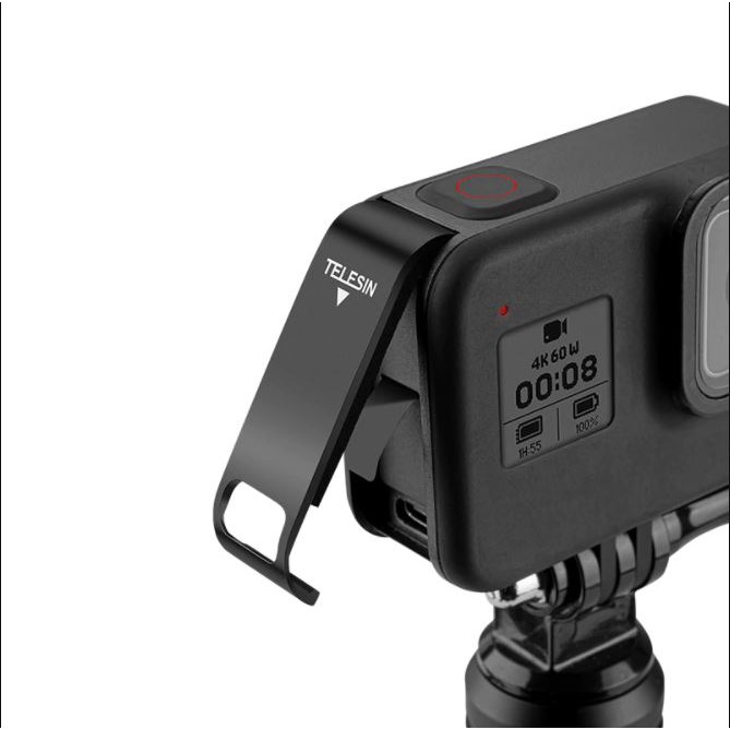 TELESIN ฝาครอบแบตเตอรี่ Gopro 8 ฝาครอบแบต Gopro Hero 8 Battery ...
