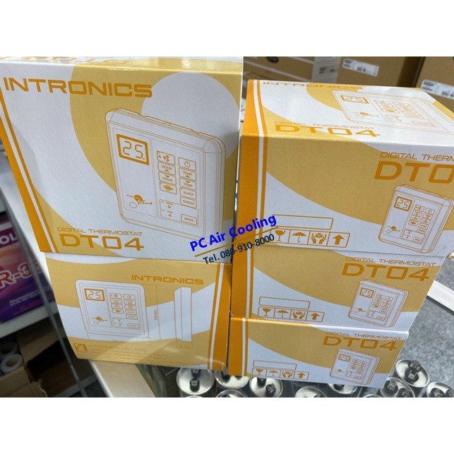รูมแอร์ รีโมทคอนโทรล INTRONICS รุ่น DT-04 เทอร์โมรูมแบบมีสาย รูมเทอร์โมสตรัทแอร์ดิจิตอล ...