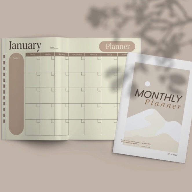 Planner แพลนเนอร์ สมุดจดบันทึก ขนาด A5 จดได้ 1 ปี | Shopee Thailand