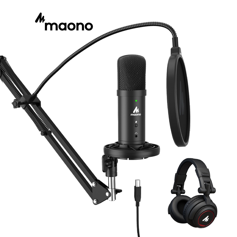 MAONO AU-A04H USB Microphone Set With Studio Headphone Price In Bd ...